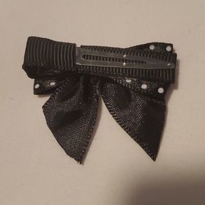 Yogi & Cecil's Boutique | Accessories | New Black Polka Dot Bow Hair ...
